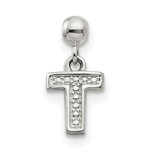 Tiley & Bells | Jewelry | Mio Memento Sterling Silver Letter T Dangle ...